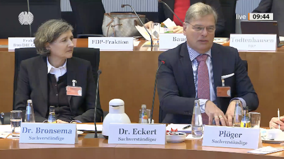 Bundestagsanhörung: Deutschland als Biotechnologie-Standort