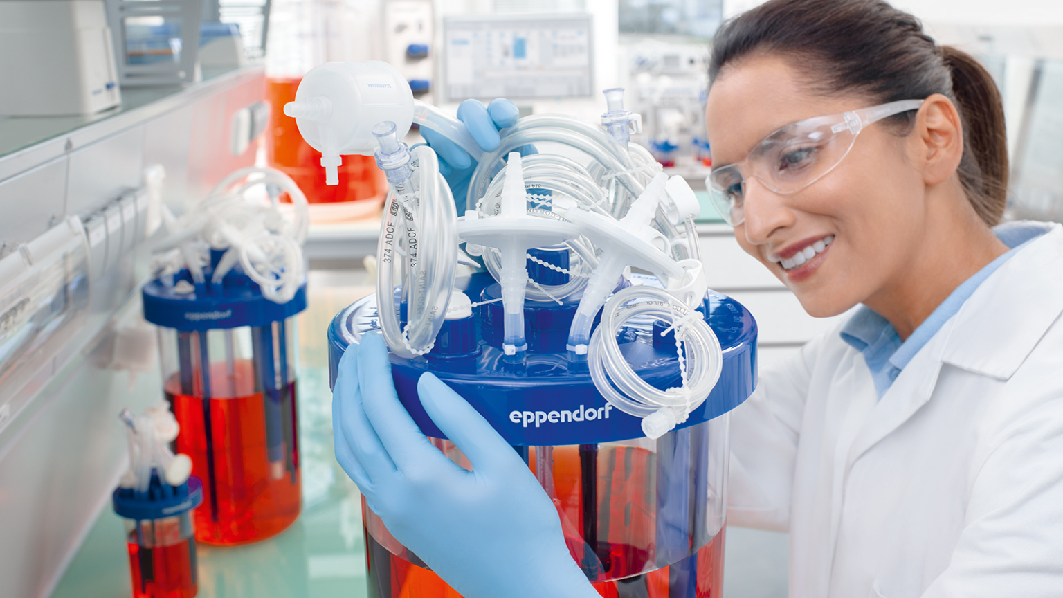 BioBLU® Single-Use Bioreactors und BioFlo® 320 Bioprozess ...