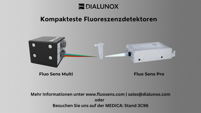 Kompakteste Fluoreszenzdetektoren von DIALUNOX