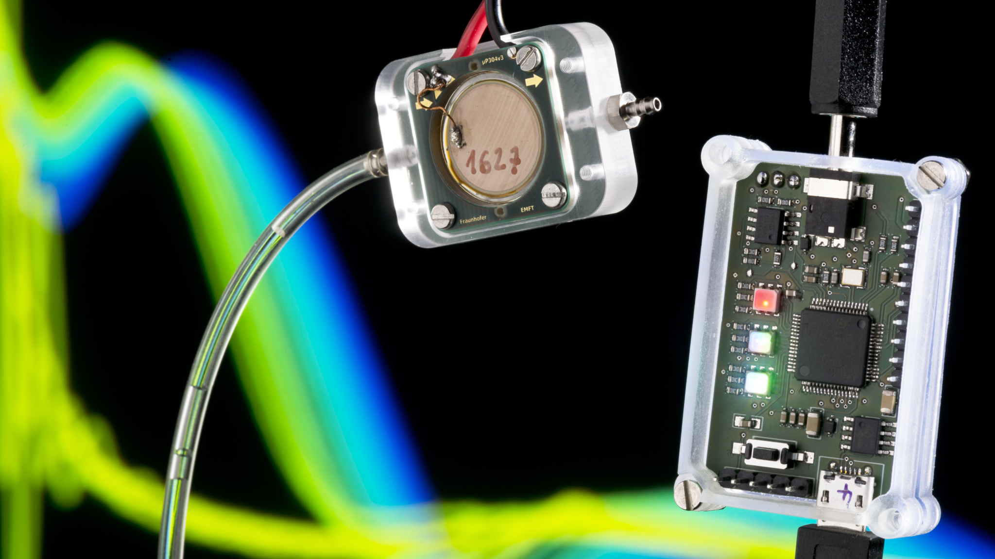 Piezo-Mikropumpe mit Self-Sensing-Konzept Piezo-Mikropumpe mit Self-Sensing-Konzept